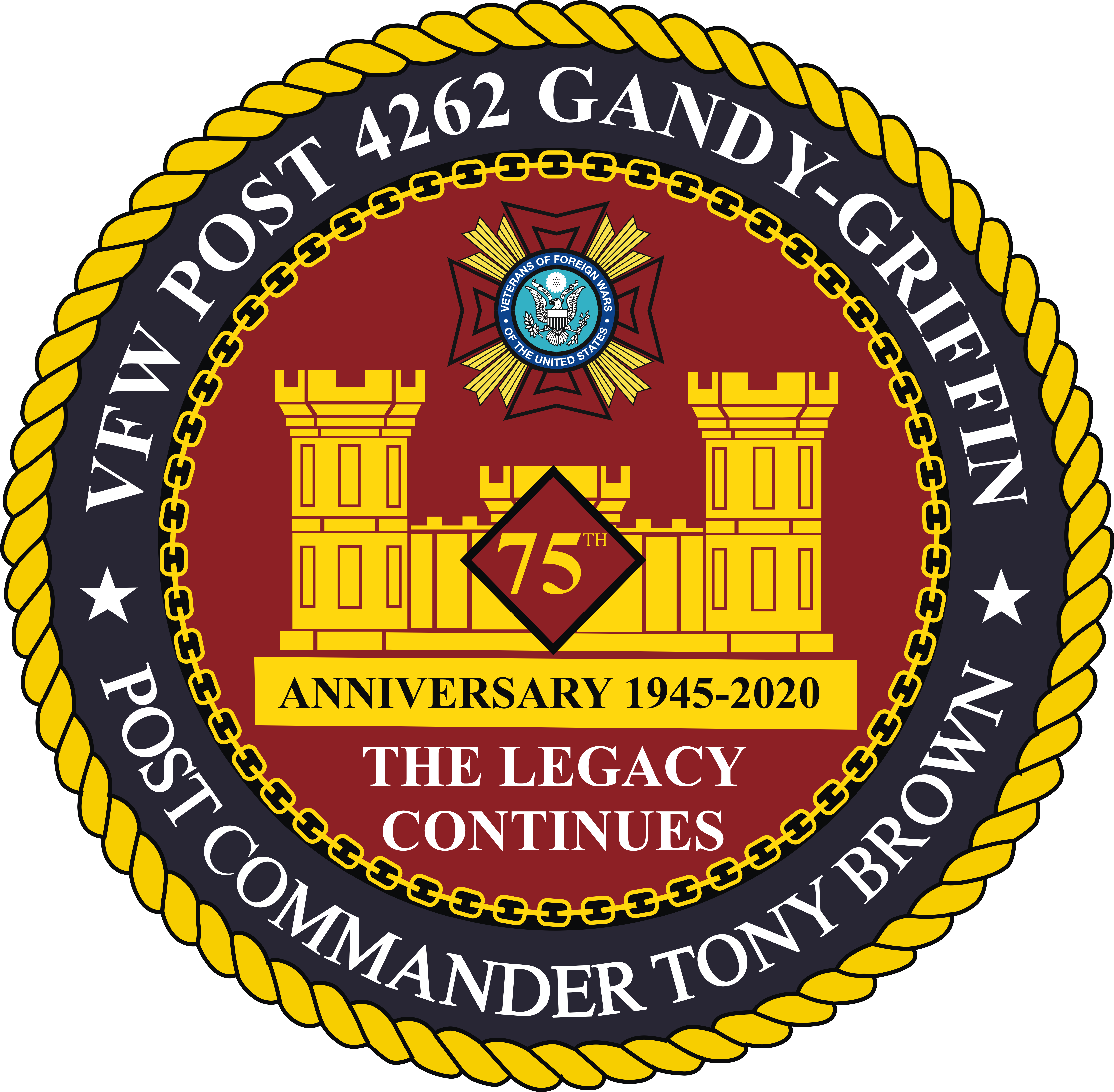 -Post Commander Tony Brown